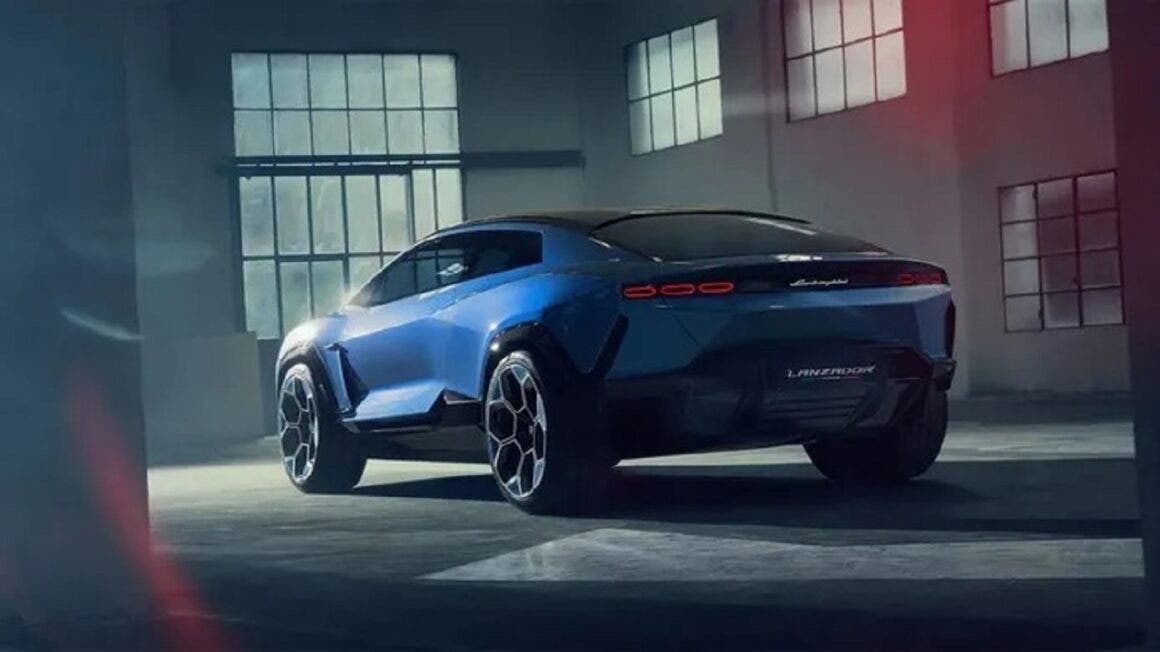 Lamborghini Lanzador: prime immagini della concept elettrica