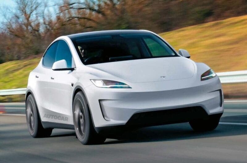 Tesla Model Y, restyling in arrivo: 800 km di autonomia e migliore ...