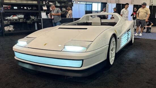Ferrari Testarossa: the unusual creation unveiled at SEMA 2023 ...