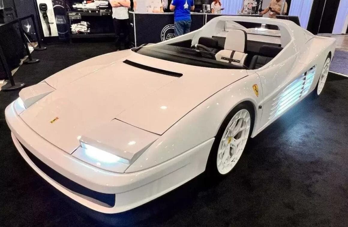 Ferrari Testarossa: the unusual creation unveiled at SEMA 2023 ...