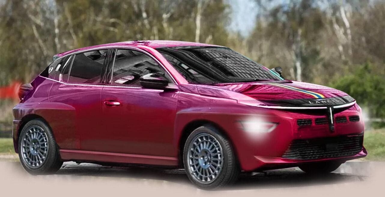 New Lancia Ypsilon: here's what the HF version could look like ...