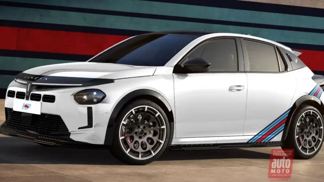 Lancia reveals the teaser "HF is back": is the sporty Ypsilon already ...