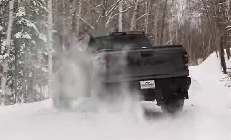 This RAM 1500 TRX challenges a snow-covered rally track - ClubAlfa Global