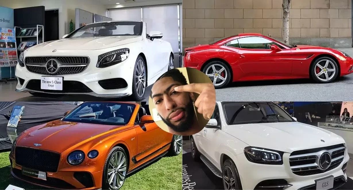 Lakers star Anthony Davis showcases his $1.4 million car collection ...