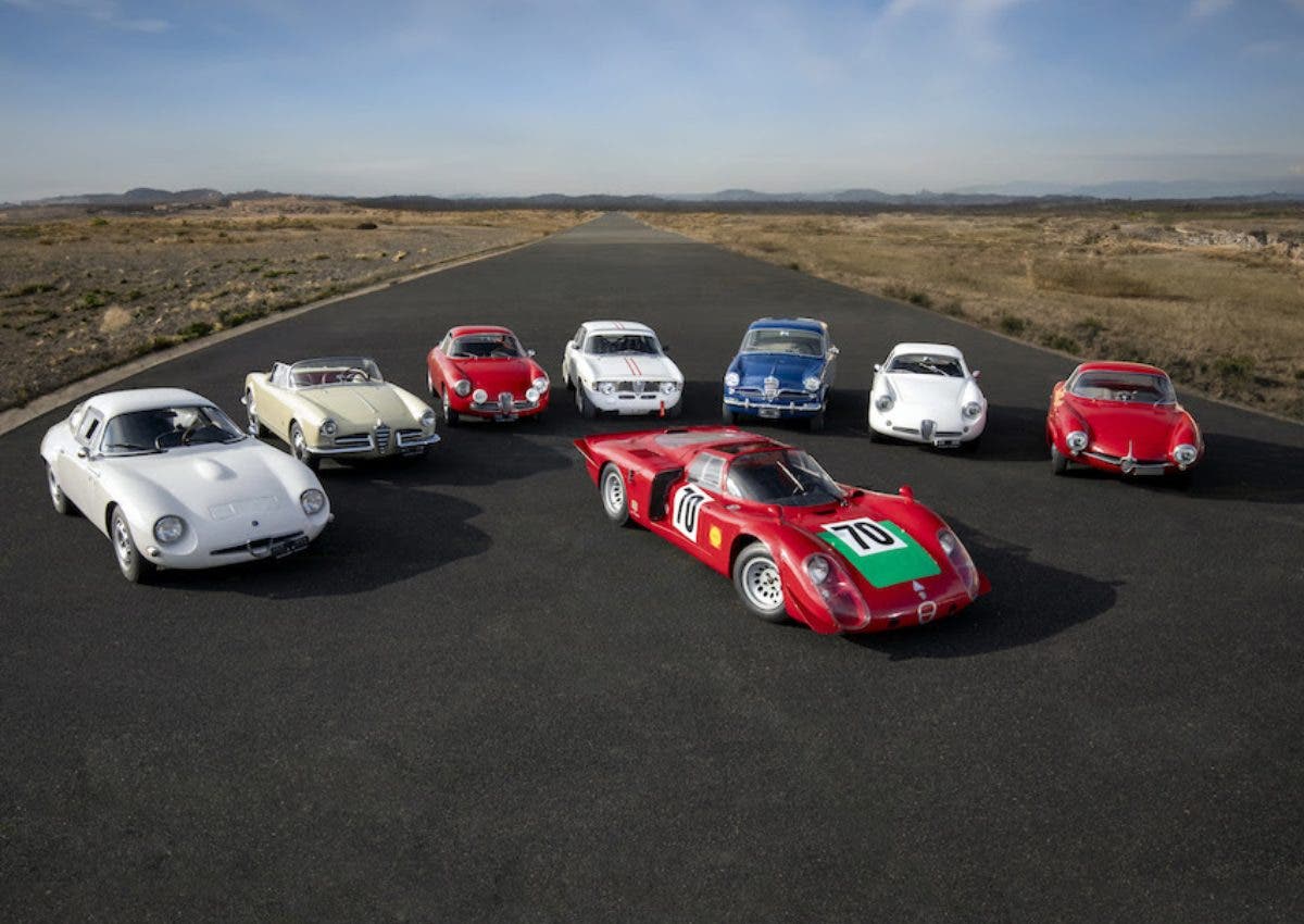 Pieces of history at auction: rare Alfa Romeo collection worth $7.5 ...