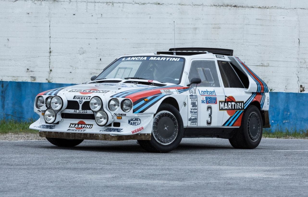 A certified Lancia Delta S4 goes up for auction in Monte Carlo ...