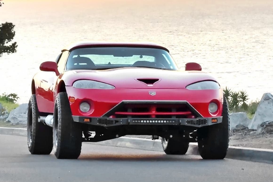 Dodge Viper: from supercar to off-road queen. An amazing Brown creation ...