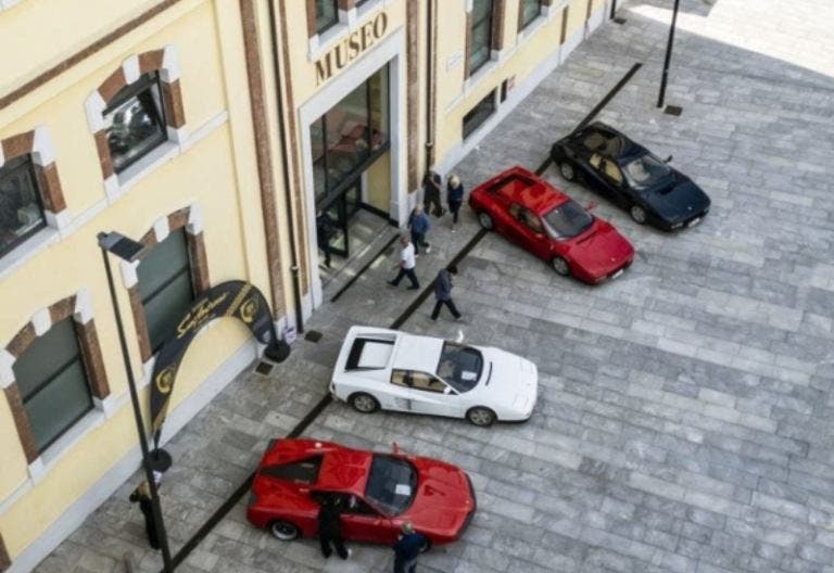 Ferrari Testarossa at the ADI Design Museum in Milan: 40 Years of ...