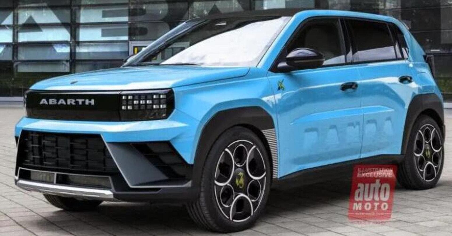 Abarth Grande Panda: here's what the sporty version of Fiat's B-SUV ...