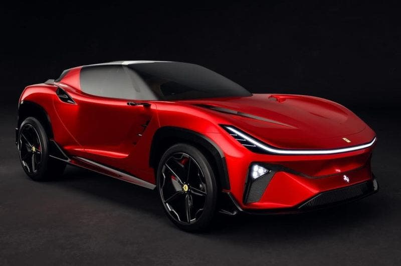 Electric Ferrari: here's what its design could look like - ClubAlfa Global