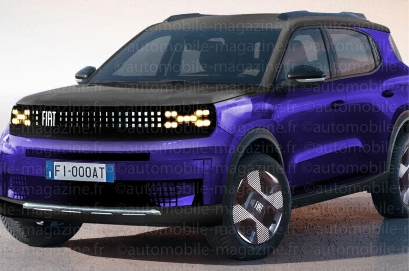 The new Fiat era: Panda, Multipla and Fastback on the same platform ...