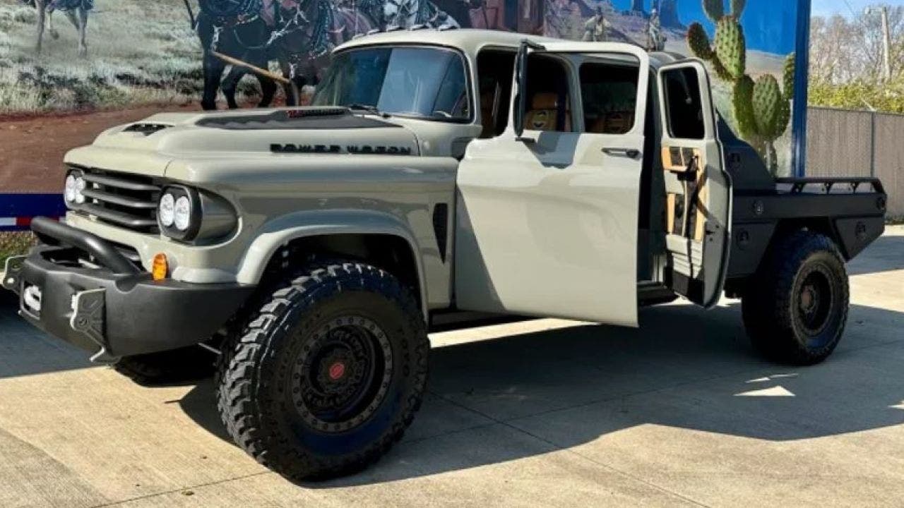 Dodge Power Wagon, at SEMA 2024 the restoration features a 1,000 HP Hellephant engine - ClubAlfa ...
