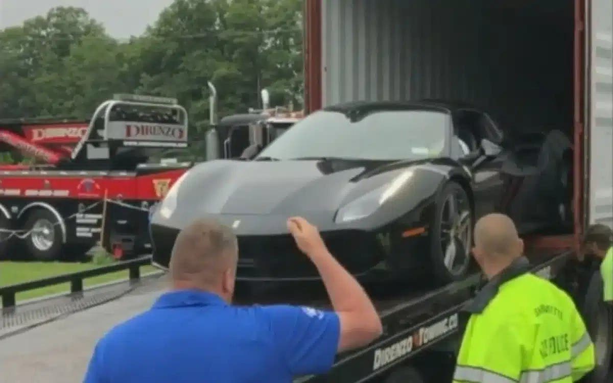 Stolen Ferraris recovered in container 180 miles from New York theft ...