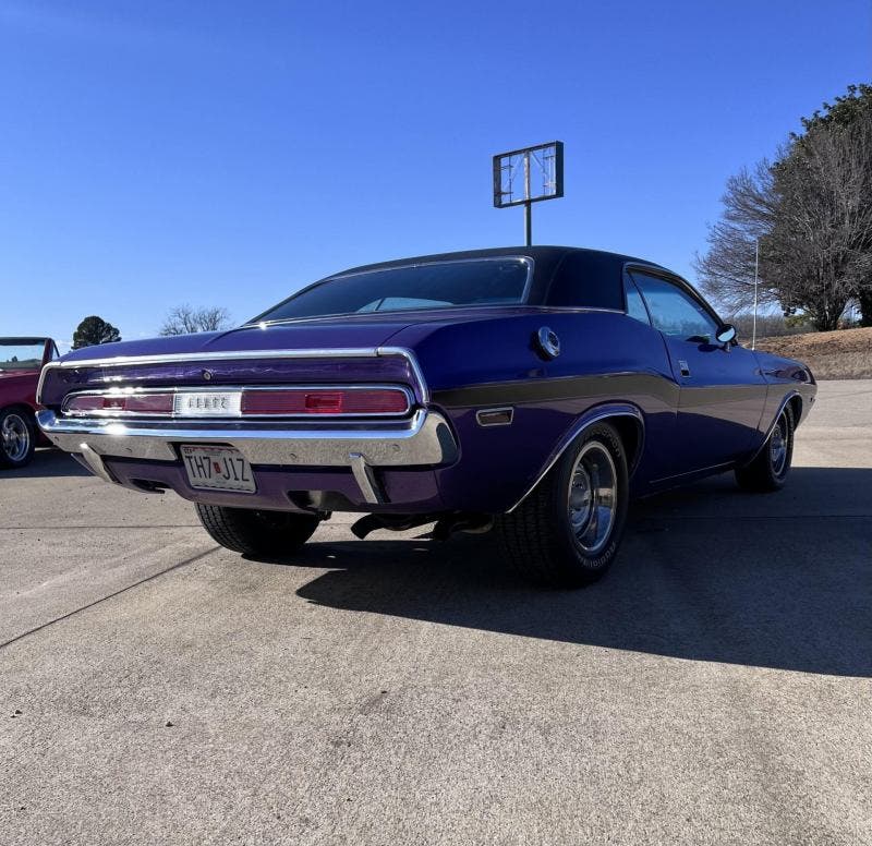 A 1970 Dodge Challenger with a 6-speed Hellephant engine is up for ...