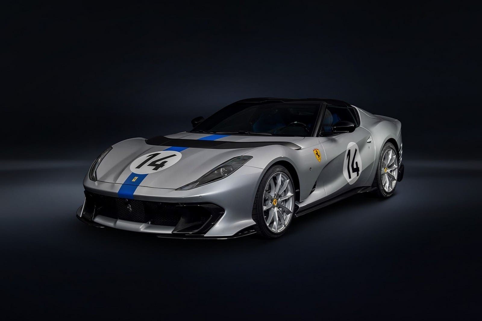 Ferrari 812 Competizione A wears livery inspired by Le Mans '61 250 SWB ...