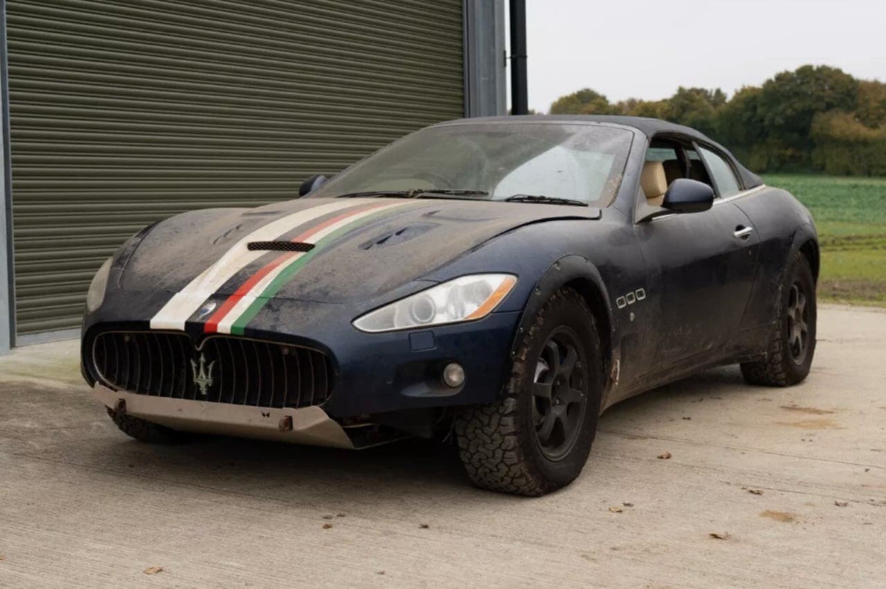 James May's desert-modified Maserati GranCabrio up for auction ...