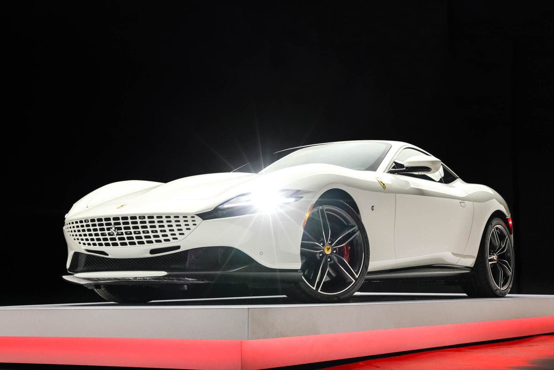 This 2024 Ferrari Roma coupe ordered through Beverly Hills Ferrari in ...
