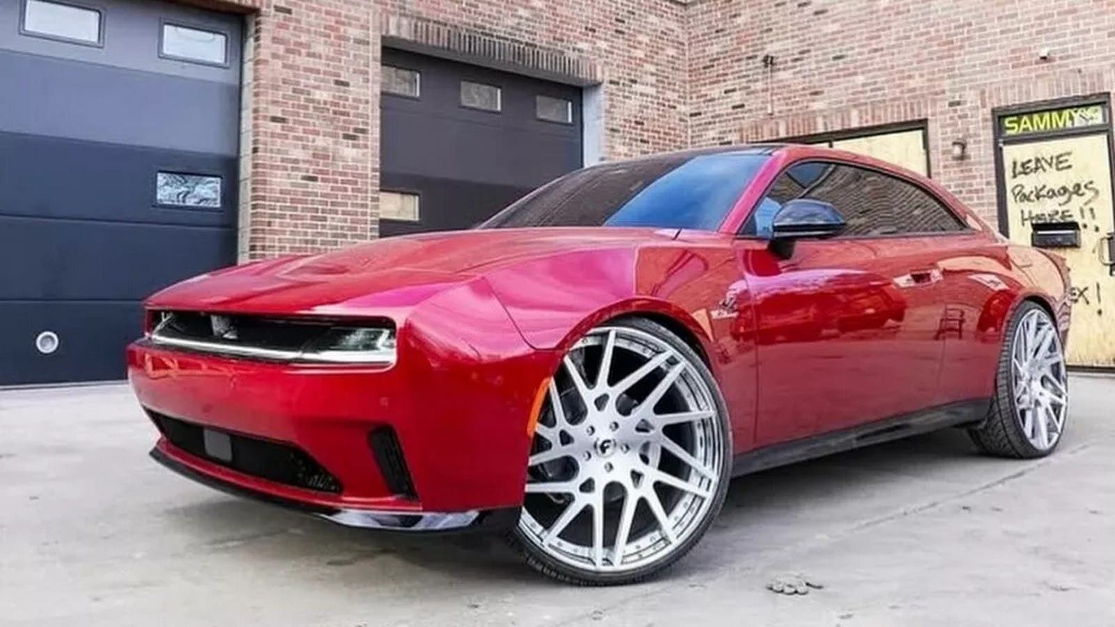 Dodge Charger Daytona rocks massive 26-inch wheels - ClubAlfa Global