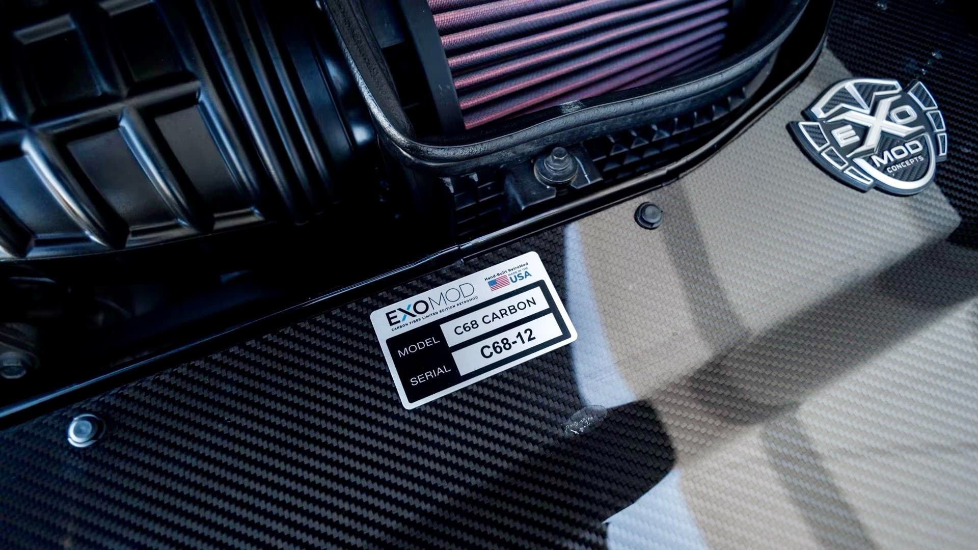 Exomod Concepts: C68 Carbon Back in Black, the 1968 Dodge Charger Full ...