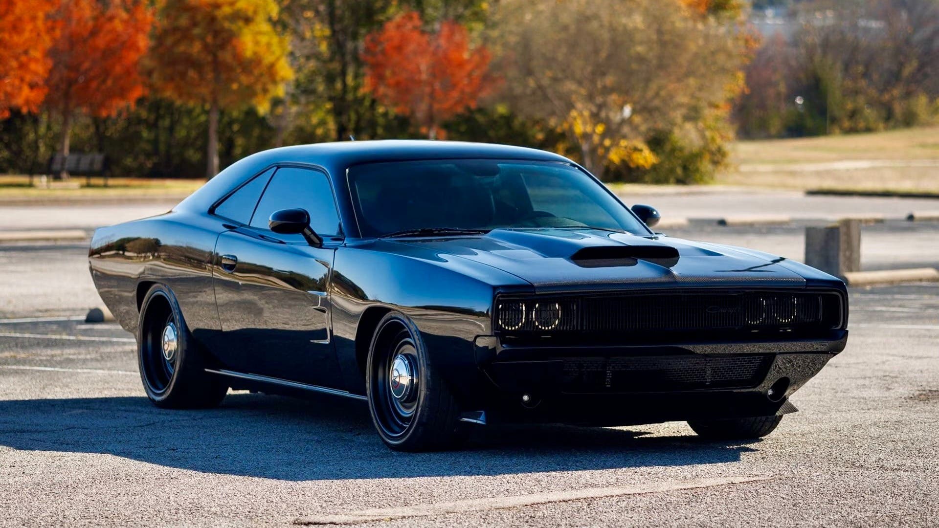 Exomod Concepts: C68 Carbon Back in Black, the 1968 Dodge Charger Full ...