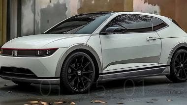 A video shows what could be the design of a hypothetical new Fiat 127 ...