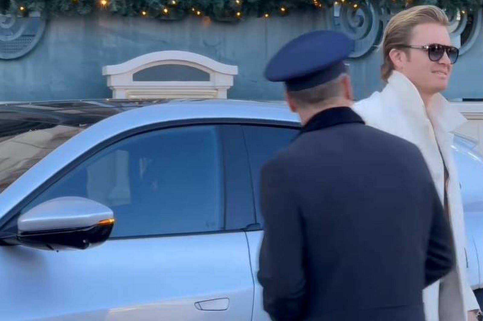 Ferrari Purosangue: Nico Rosberg shows off his new supercar in Monte ...