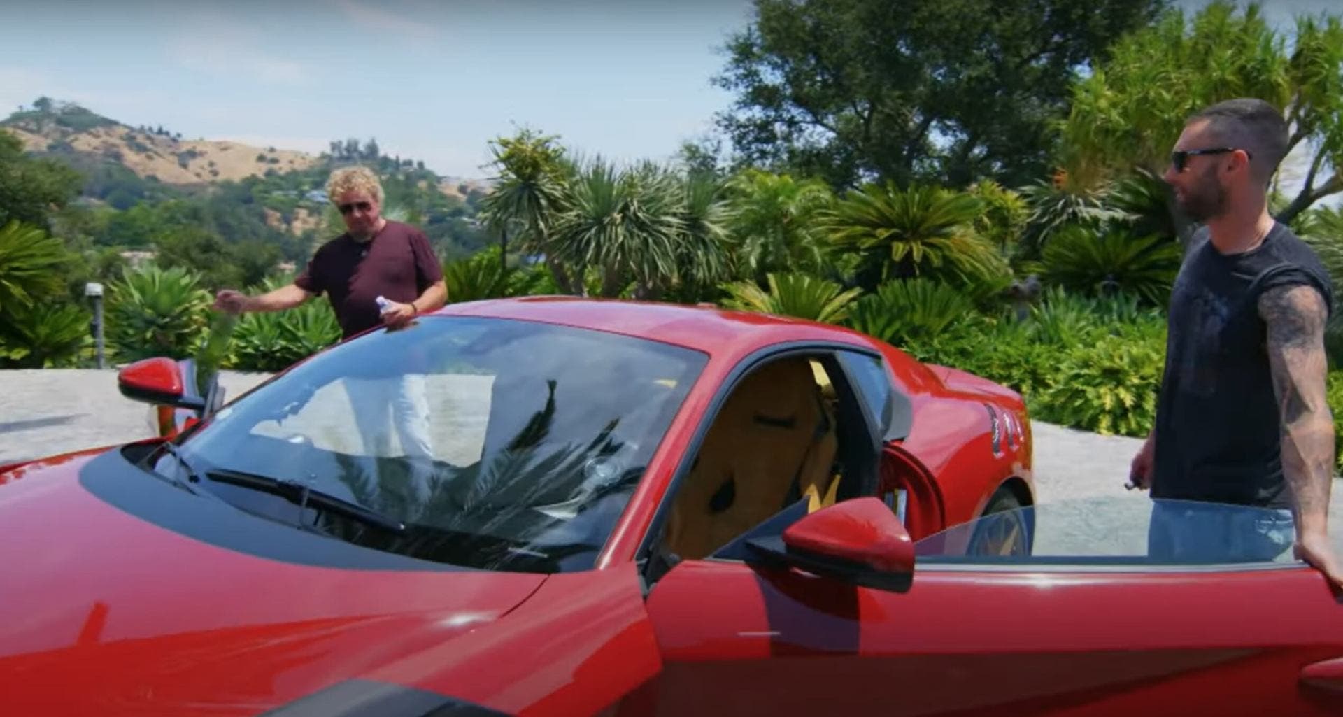 Adam Levine and his Ferrari F12tdf - ClubAlfa Global