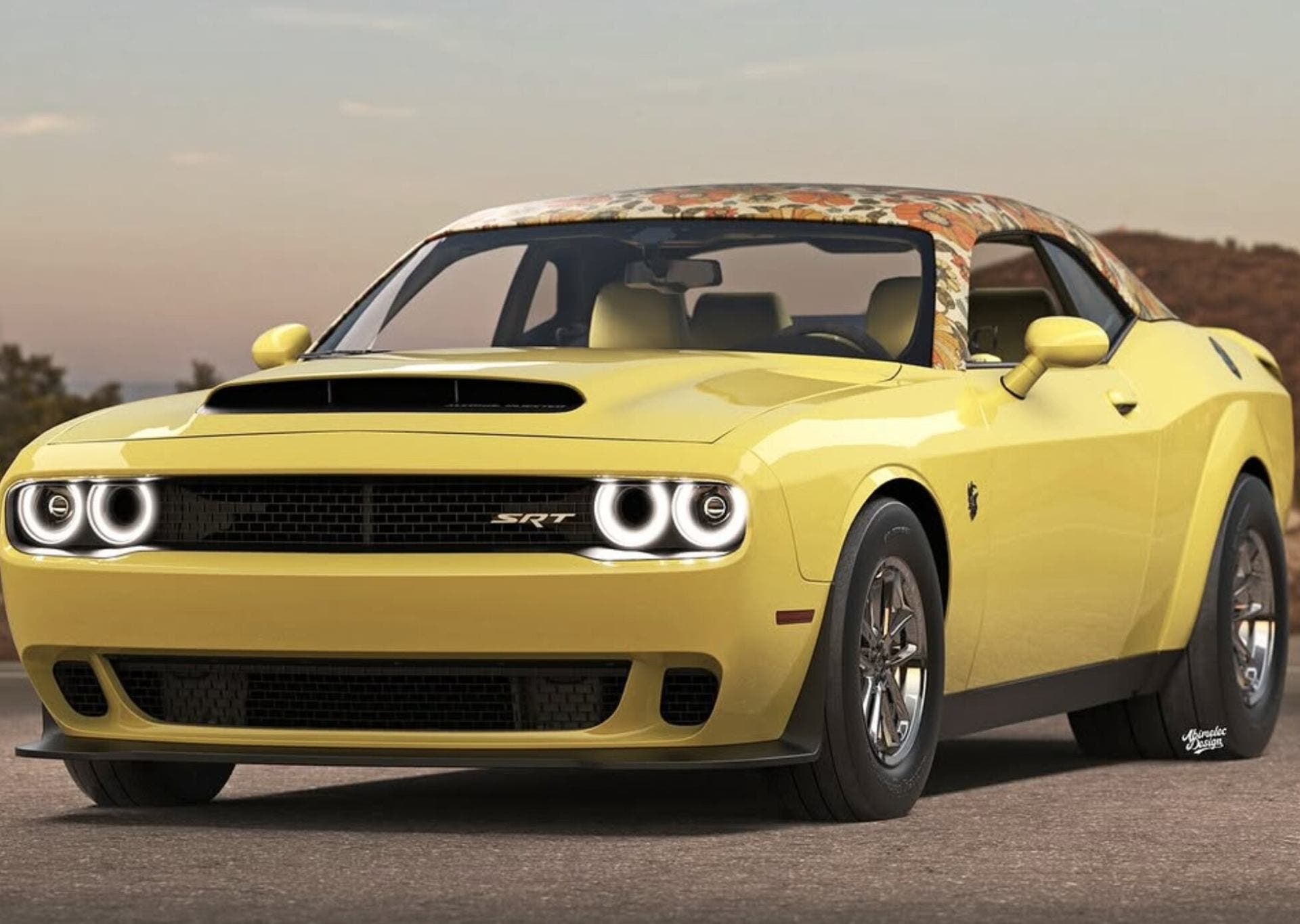 Mod Top's imagination on the 2023 Dodge Challenger SRT Demon 170 ...