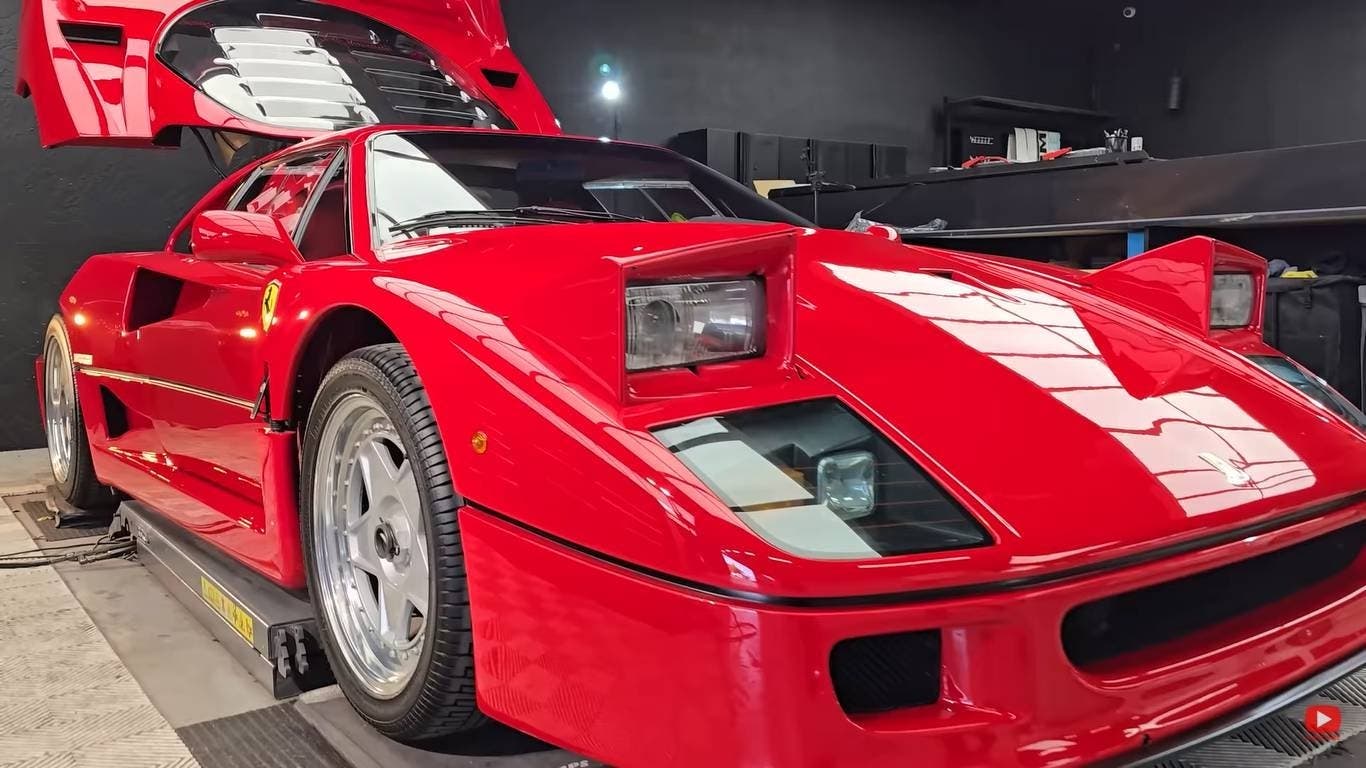 Nigel Mansell's Ferrari F40 detailing concluded | Video - ClubAlfa Global