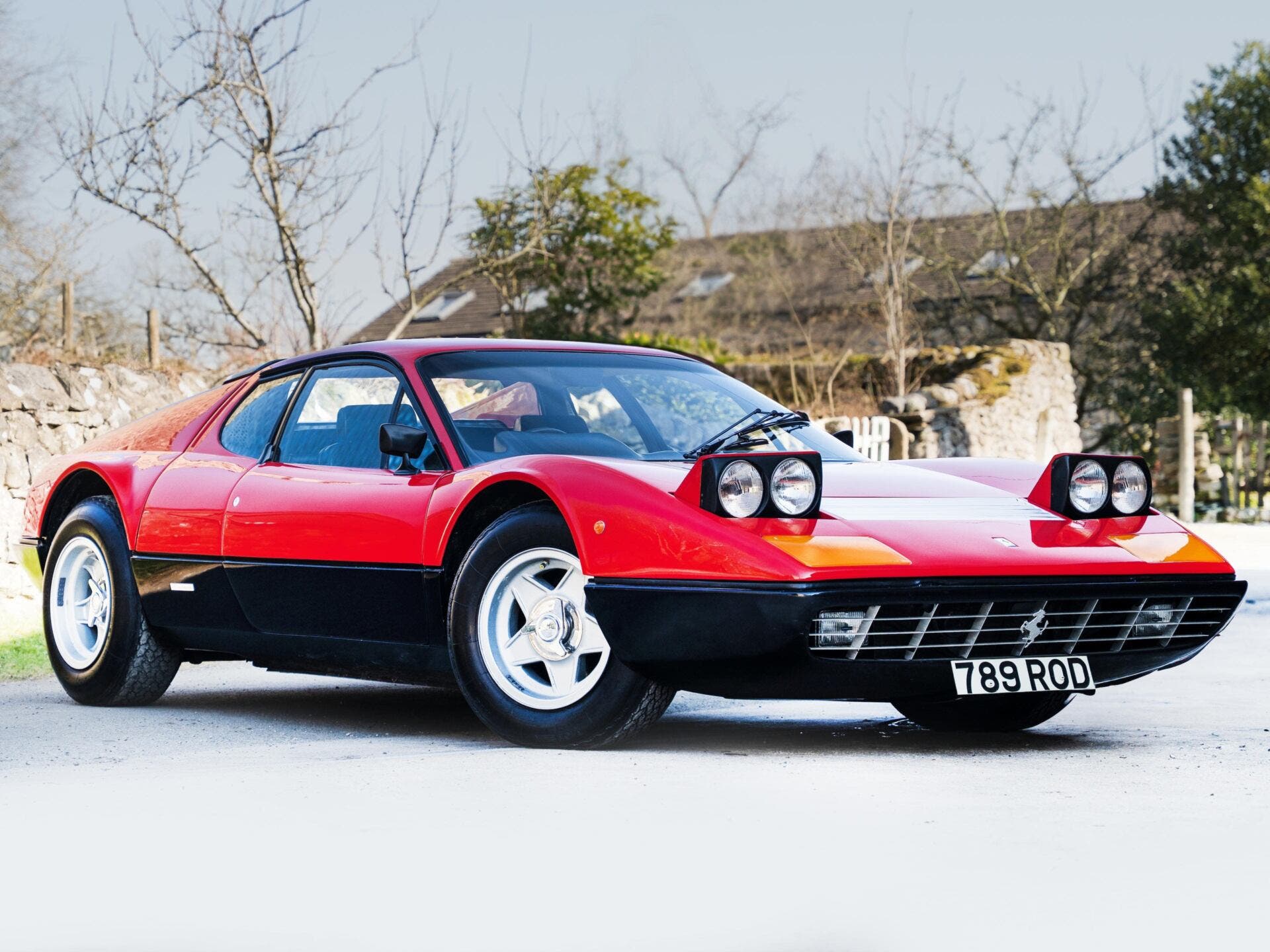 The Ferrari 365 GT4 BB belonging to Eric Clapton is now up for auction ...