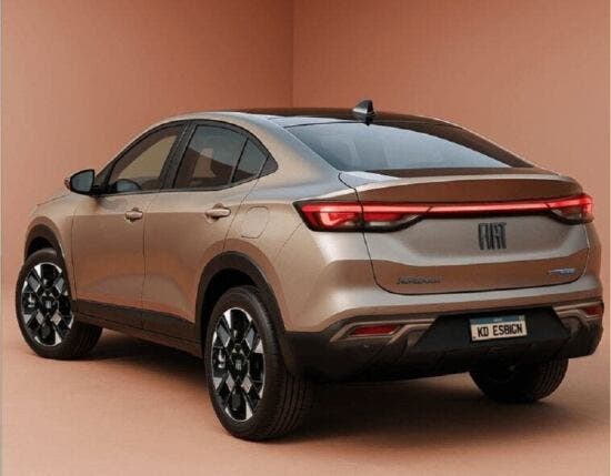 2025 Fiat Fastback, the crossover combining Tipo, Egea and Brazilian ...