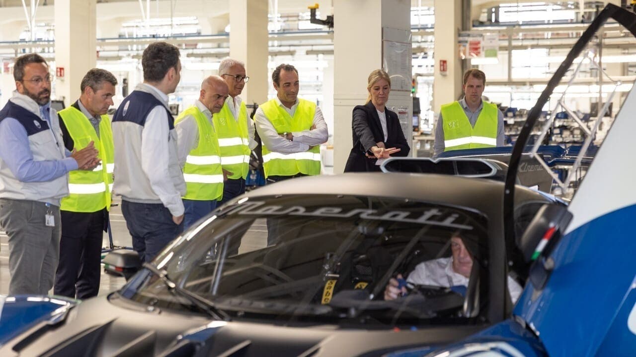 Stellantis CEO Antonio Filosa visits Maserati headquarters: “Proud of ...