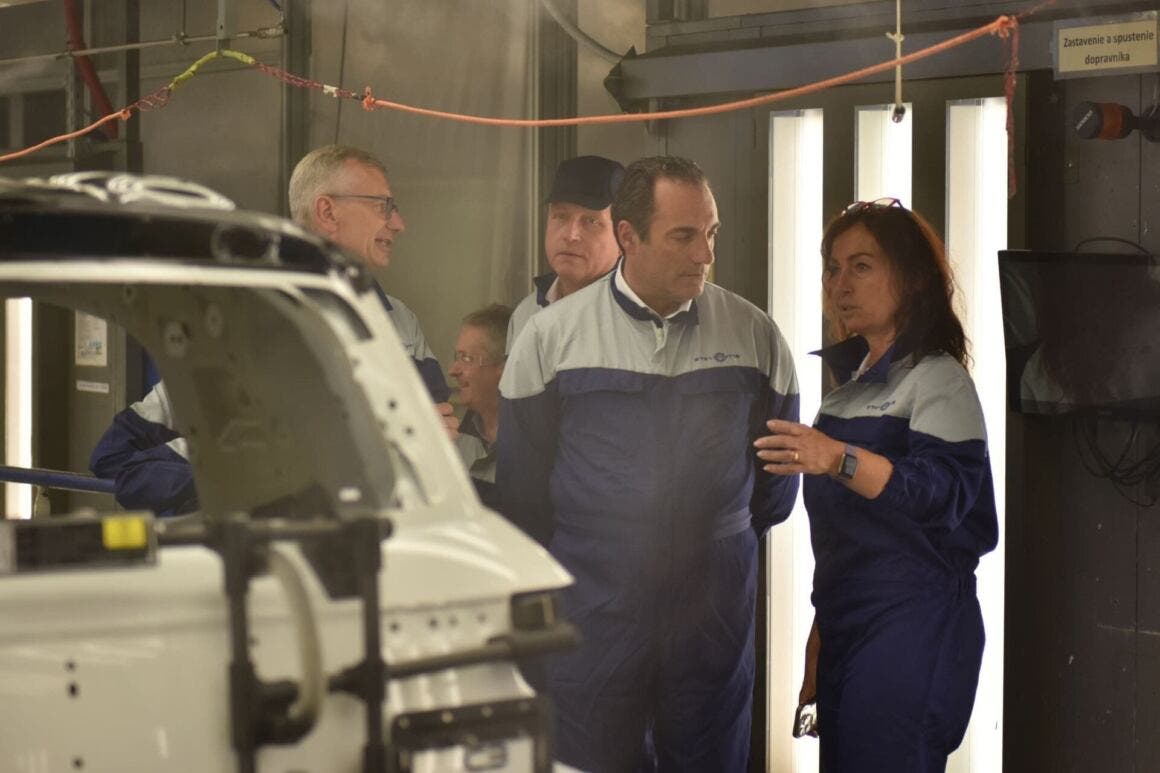 Stellantis CEO Antonio Filosa resumes his European tour in Trnava after ...