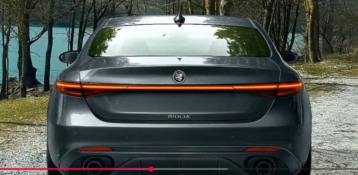 2026 Alfa Romeo Giulia facelift concept emerges amid next-gen delays ...