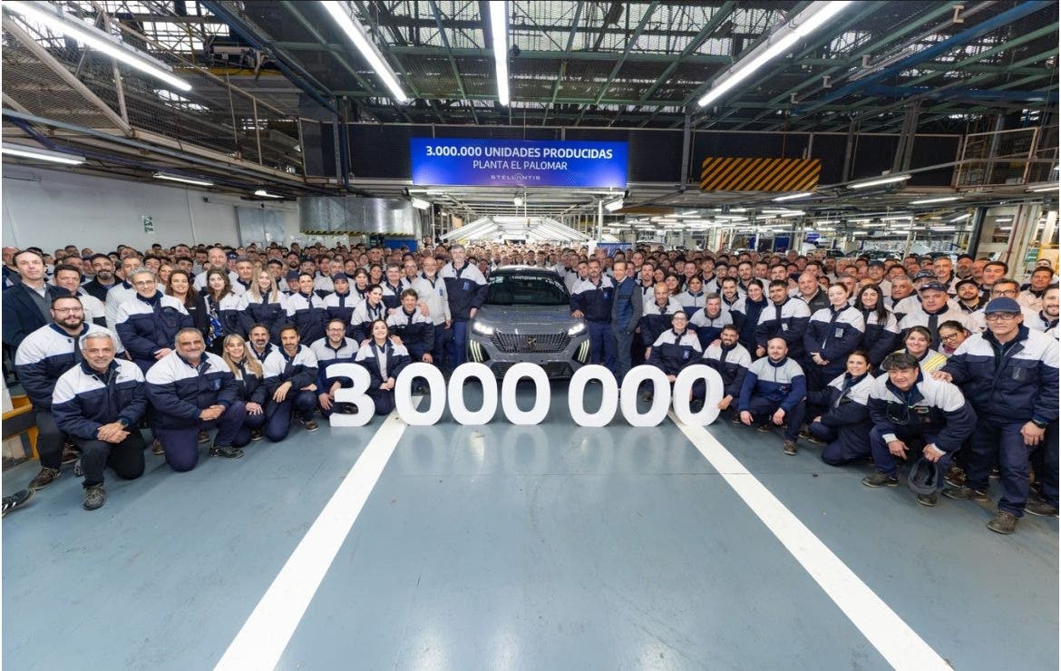 Stellantis reaches 3 million units produced at the El Palomar ...