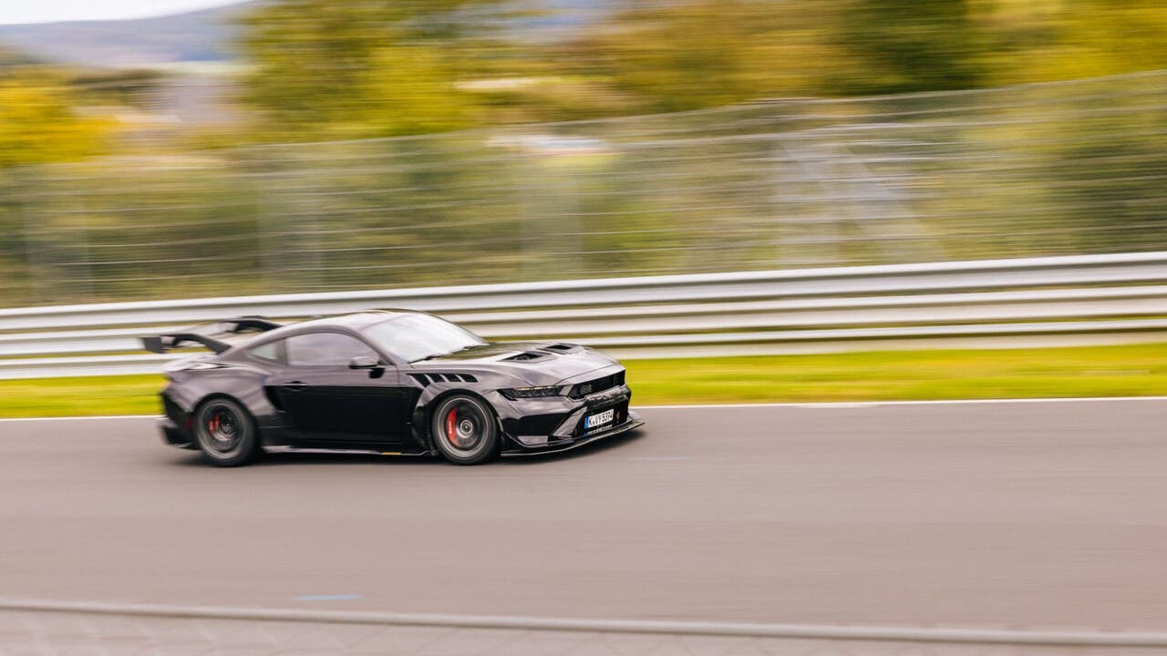 Ford turned the Nürburgring into a 3D-printing lab for the Mustang GTD ...