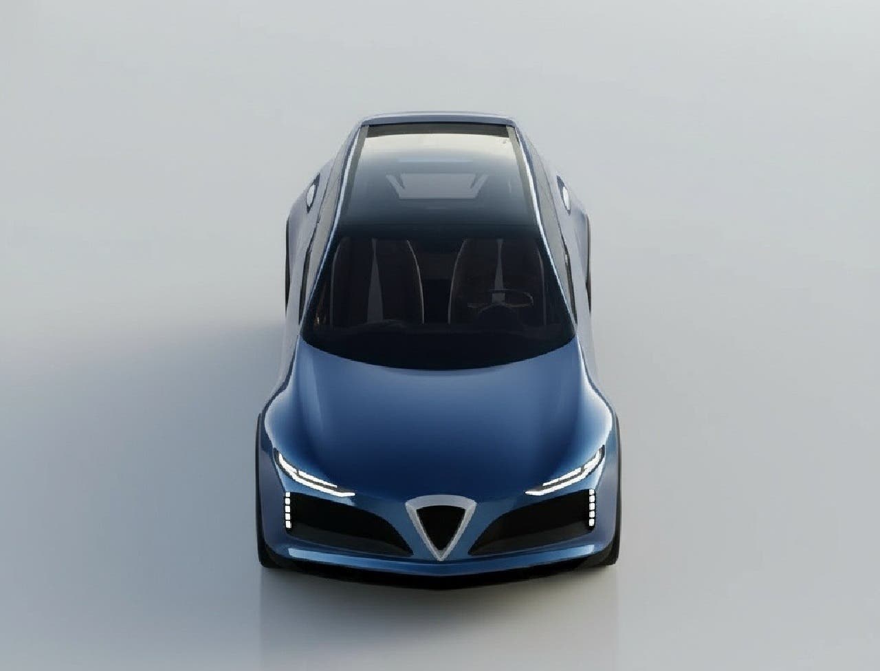 New Alfa Romeo on STLA Small platform imagined in a digital render ...