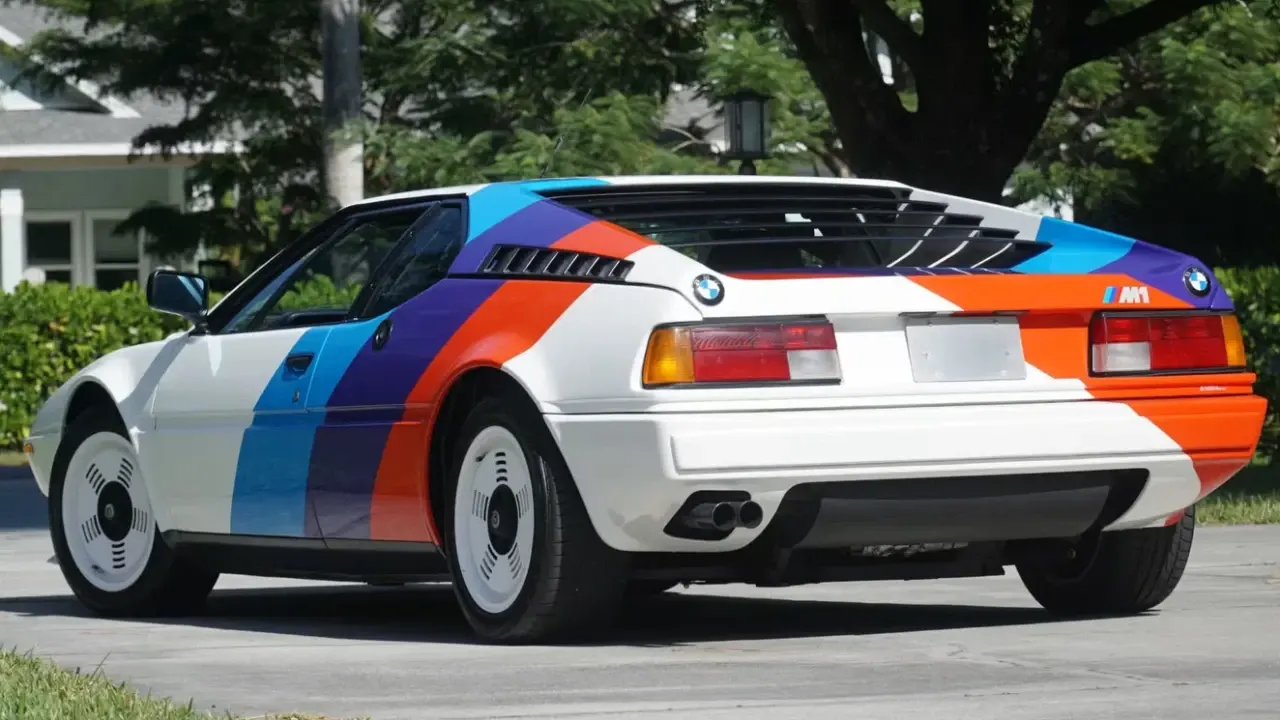 The most pristine BMW M1 on Earth is hitting the Mecum auction block ...