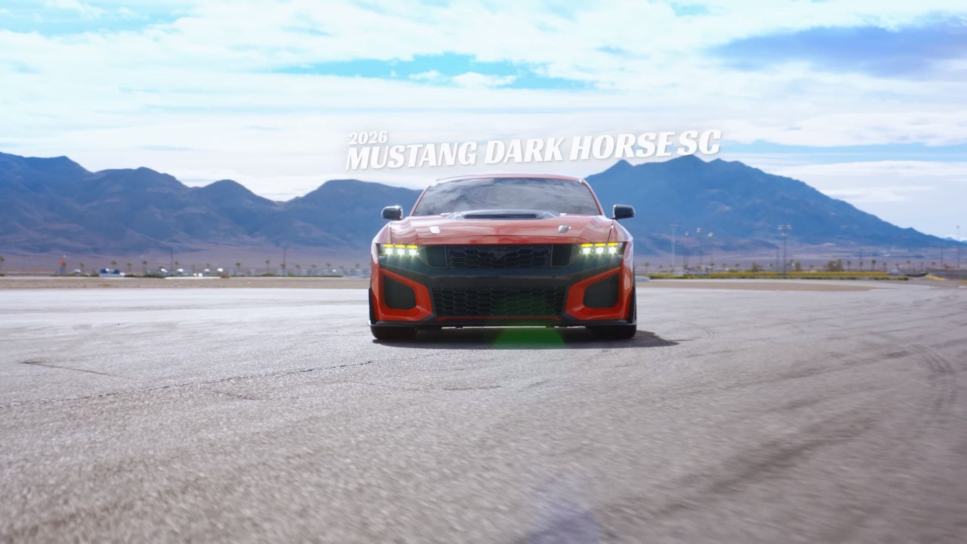 2026 Ford Mustang Dark Horse SC replaces the legendary Shelby GT500 ...