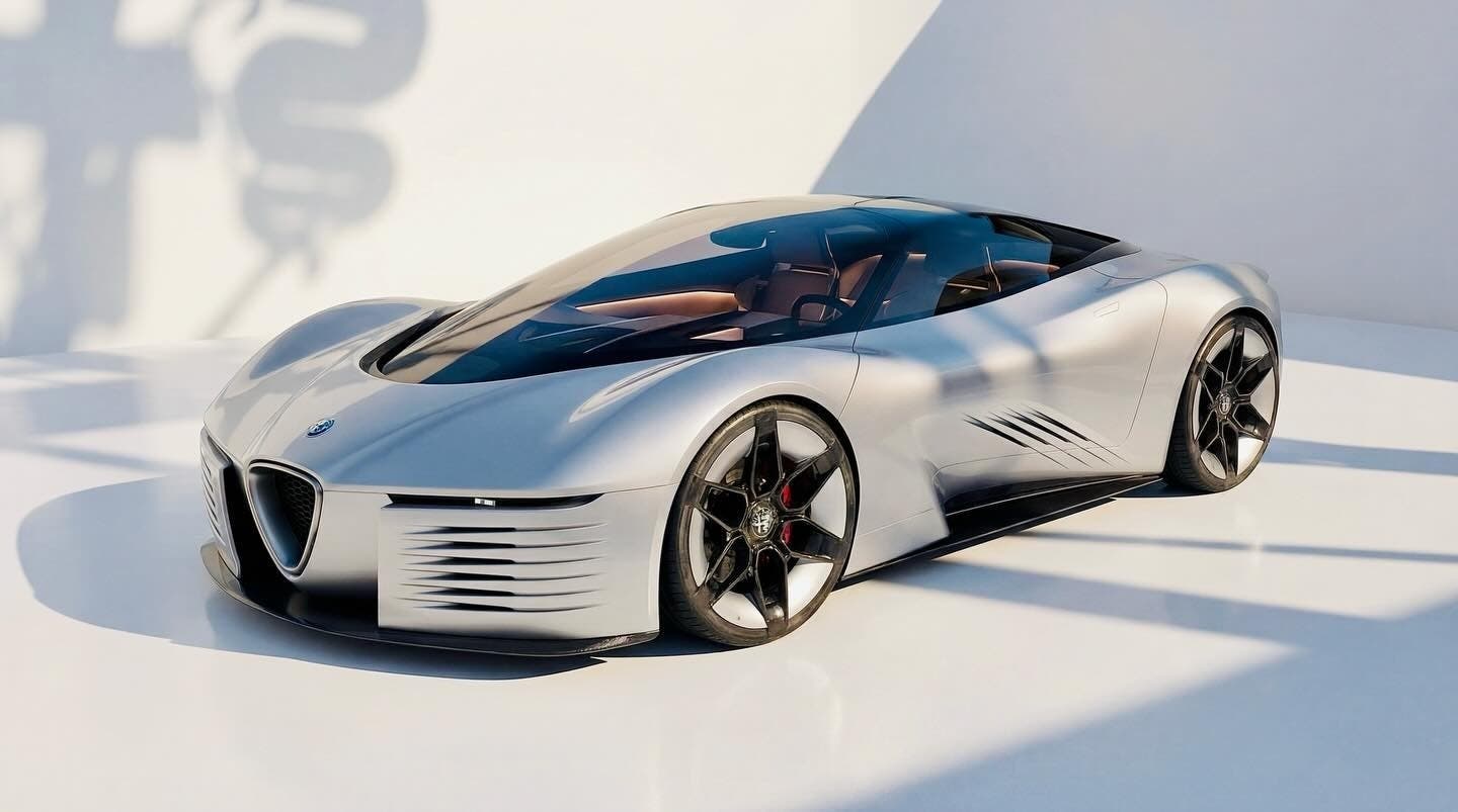 This Alfa Romeo hypercar concept aims to rival Koenigsegg and Pagani ...