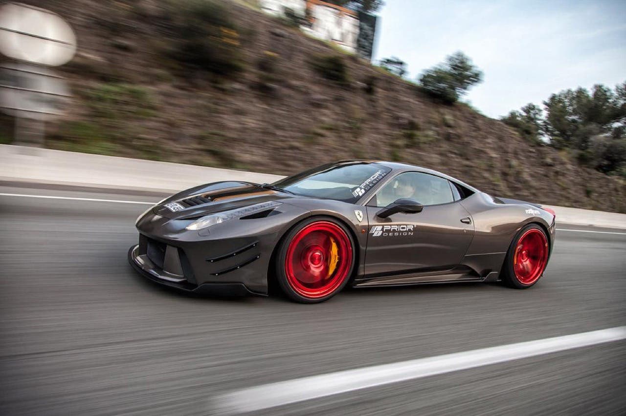 Ferrari 458 Italia: Il tuning di Prior Design - ClubAlfa.it