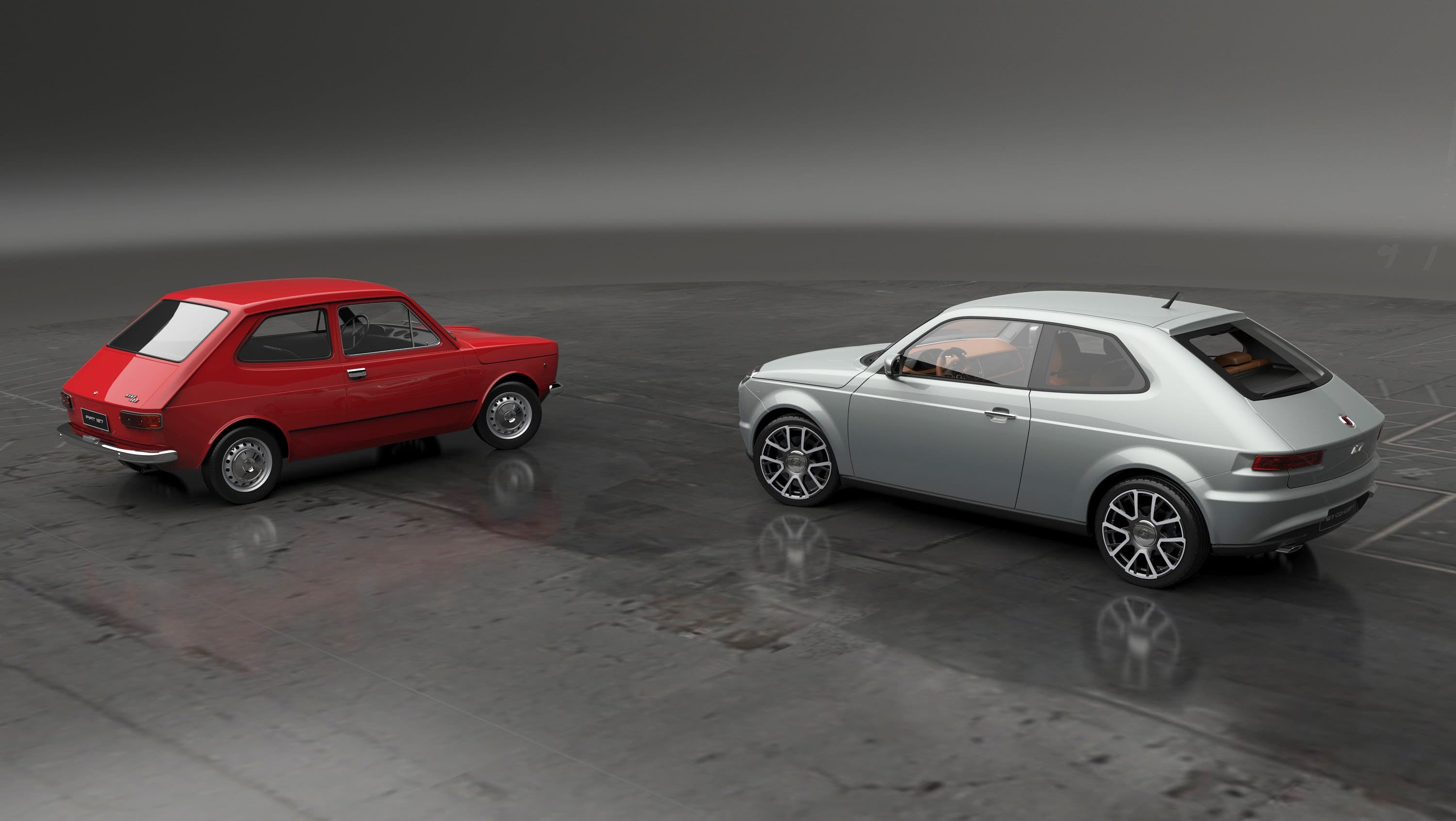 Fiat 127 Concept, nuovo rendering di una possibile evoluzione moderna ...