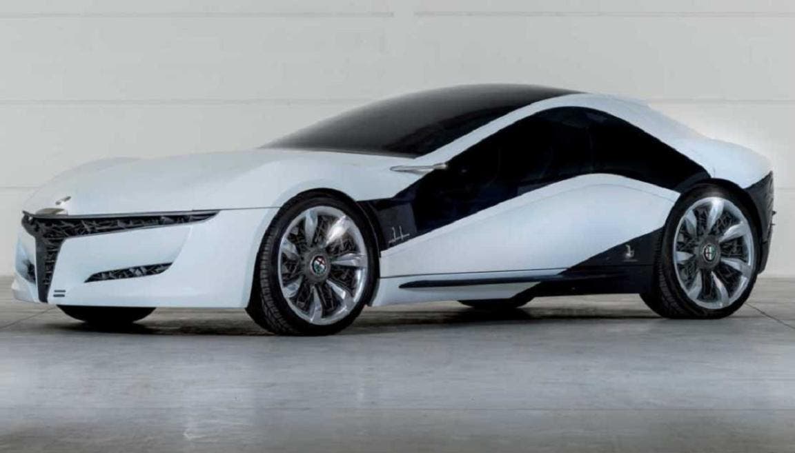 Bertone Pandion: la vettura su base Alfa Romeo 8C Competizione venduta ...