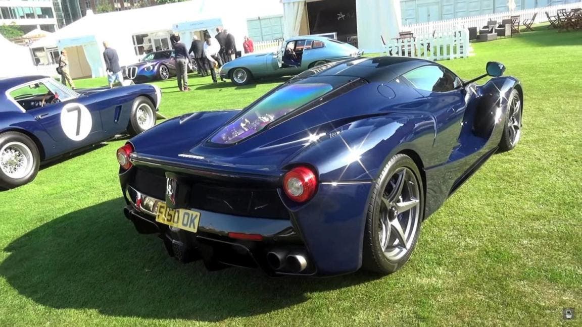 LaFerrari: ecco l'esclusivo esemplare Blu Pozzi di Nick Mason - ClubAlfa.it