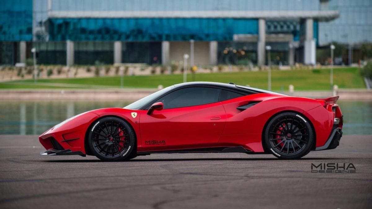 Ferrari 488 GTB: due esemplari ottengono il body kit di Misha Designs