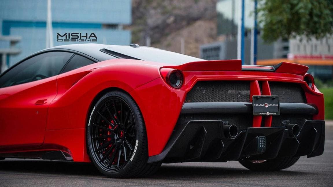 Ferrari 488 GTB: due esemplari ottengono il body kit di Misha Designs