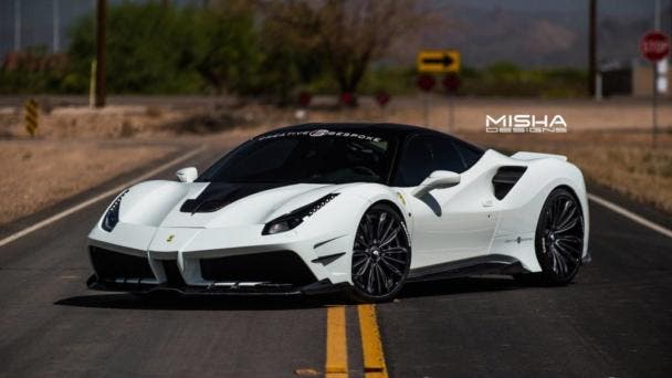 Ferrari 488 GTB: due esemplari ottengono il body kit di Misha Designs