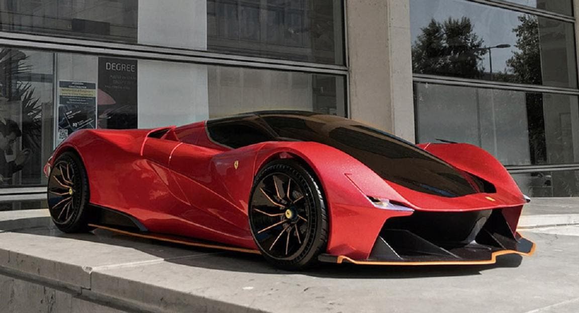Ferrari F25 Concept: l'hypercar Full Electric di Maranello immaginata ...