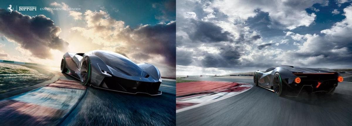 Ferrari F25 Concept: l'hypercar Full Electric di Maranello immaginata ...