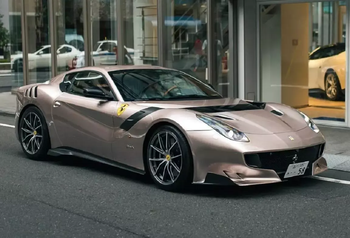 Ferrari F12tdf: un esclusivo esemplare color Bronzo Masaru di ...